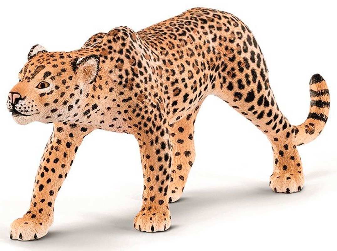 Schleich Leopard - Køb Schleich dyr - håndmalet - BilligLeg